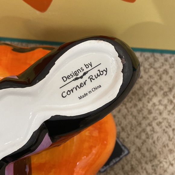 Corner Ruby | Holiday | Corner Ruby Pumpkin Candy Bowl | Poshmark